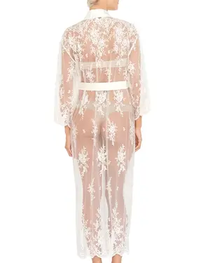 Rya Collection Darling Lace Robe - Ivory