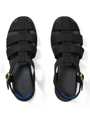 Rothy's Fisherman Sandals - Black