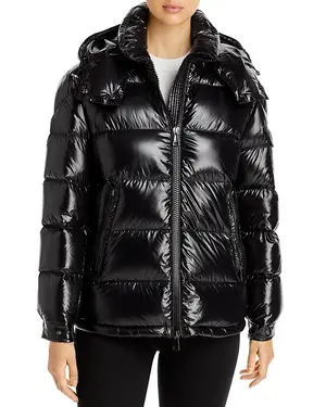 Moncler Hooded Coats For Women