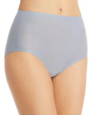 Chantelle Soft Stretch One-size Seamless Briefs Grey Sky