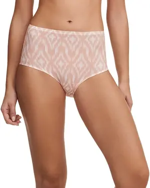 Chantelle Soft Stretch One-size Seamless Briefs Ikat Print