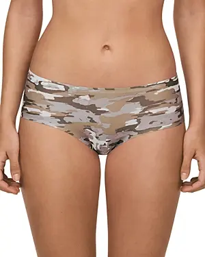 Chantelle Soft Stretch One-size Seamless Briefs Neutral Camo