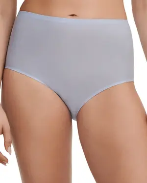 Chantelle Soft Stretch One-size Seamless Briefs Slate Blue