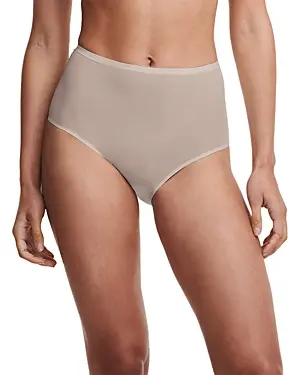 Chantelle Soft Stretch One-size Seamless Briefs Stone Gray