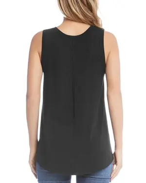 Karen Kane High-low Tank - Black