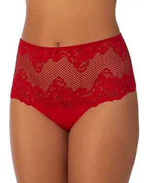 Le Mystère Lace Allure High Waist Thong Lipstick