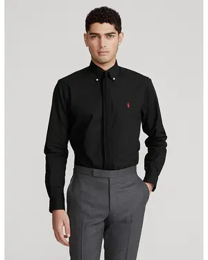 Polo Ralph Lauren Cotton Poplin Classic Fit Shirt - Polo Black