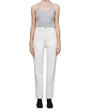 AGOLDE Agolde 90s Fitted Recycled Leather Pants Lace