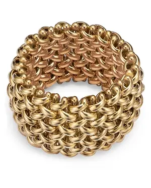 Bloomingdale'S 14k Yellow Woven Ring