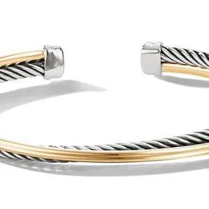 David Yurman Crossover Bracelet - Gold/silver