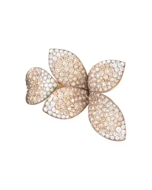 Pasquale Bruni 18k Rose Gold Diamond Ring - White/rose