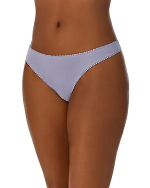 ON GOSSAMER Cabana Cotton Blend Stretch Hip G-string Daybreak