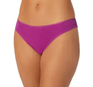 ON GOSSAMER On Gossamer Cabana Hip Bikini Purple Wine