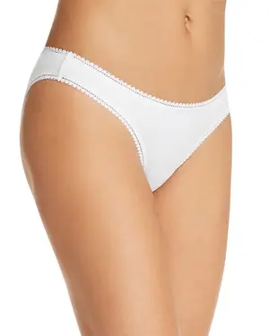 ON GOSSAMER Cabana Hip Bikini - White