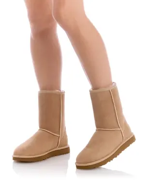 UGG Classic Ii Short Shearling Boots - Sand