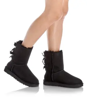 UGG Bailey Bow Boots - Black
