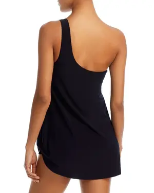 Magicsuit Solid Amal Swim Dress - Black