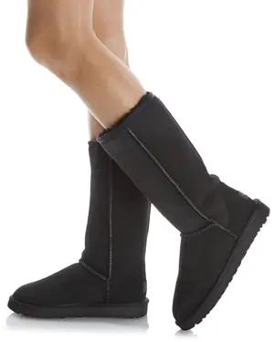 UGG Classic Ii Tall Shearling Boots - Black