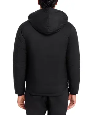 Canada Goose Lodge Packable Hooded Down Jacket - Black
