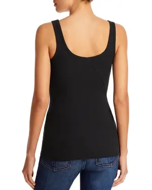 Rag & Bone Essential Ribbed Tank Top - Black