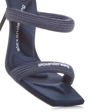 Alexander Wang Julie Tubular High Heel Sandals - Uniform Blue