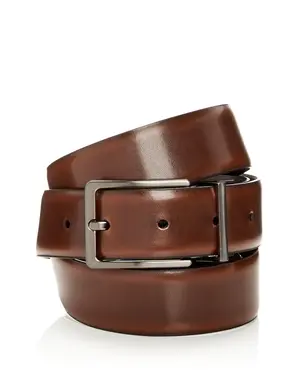 Bloomingdale'S Reversible Leather Belt - Black/brown