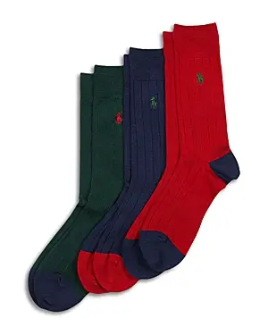 Polo Ralph Lauren Polo Ralph Lauren 3-Pack Crew Socks Dark Navy