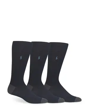 Ralph Lauren 3-pack Crew Socks - Navy