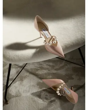 JIMMY CHOO Aurelie 65 D'orsay Pumps - Ballet Pink