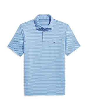 Vineyard Vines Bradley Striped Sankaty Polo Shirt C973 Stp O