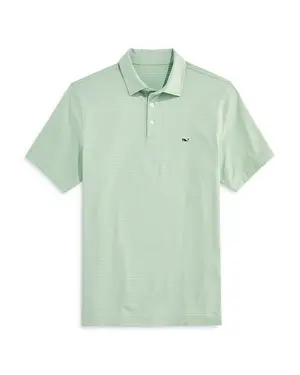 Vineyard Vines Bradley Striped Sankaty Polo Shirt C977 Stp J