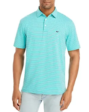 Vineyard Vines Bradley Striped Sankaty Polo Shirt Stripe Poolside