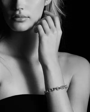 David Yurman Medium Oval Link Bracelet - Silver