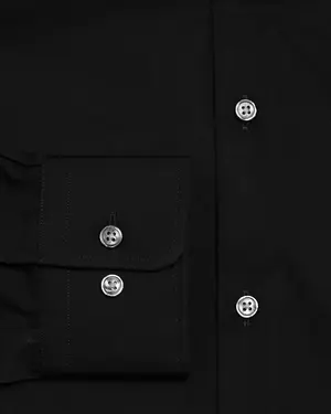 BOSS Mark Sharp Fit Dress Shirt - Black