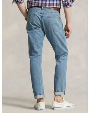 Polo Ralph Lauren Varick Slim Straight Jeans - Blue Medium