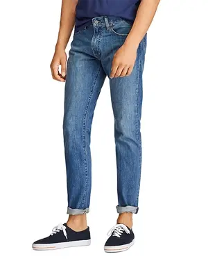 Polo Ralph Lauren Varick Slim Straight Jeans - Medium Blue