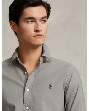 Polo Ralph Lauren Classic Fit Oxford Button-down Shirt - Grey