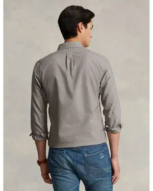 Polo Ralph Lauren Classic Fit Oxford Button-down Shirt - Grey