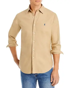 Polo Ralph Lauren POLO RALPH LAUREN Classic Fit Oxford Button-Down Shirt Surrey Tan