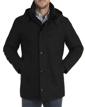 NORWEGIAN WOOL City Active Down Parka - Black