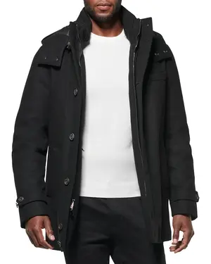 NORWEGIAN WOOL City Active Down Parka - Black