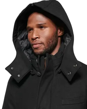 NORWEGIAN WOOL City Active Down Parka - Black