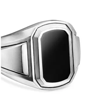 David Yurman Deco Signet Ring