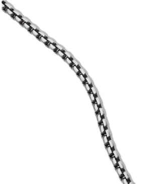 David Yurman Box Chain Necklace With Gold Accent - Silver/gold