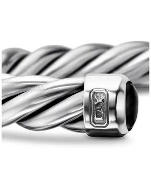 David Yurman Cable Classic Cuff Bracelet - Black Onyx