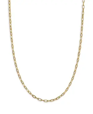 David Yurman Dy Madison Thin Chain Necklace - Gold