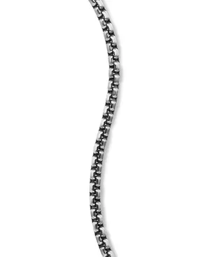 David Yurman Sterling Box Chain Bracelet - Silver