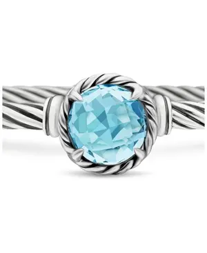 David Yurman Petite Chatelaine Bracelet - Blue Topaz