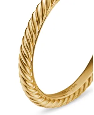 David Yurman Cable Classics Band Ring In 18k - Gold