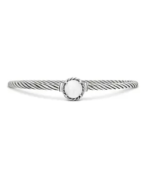 David Yurman Chatelaine Bracelet With Cultured Freshwater